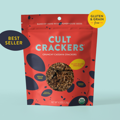 Crunchy Cassava Crackers– Cult Crackers