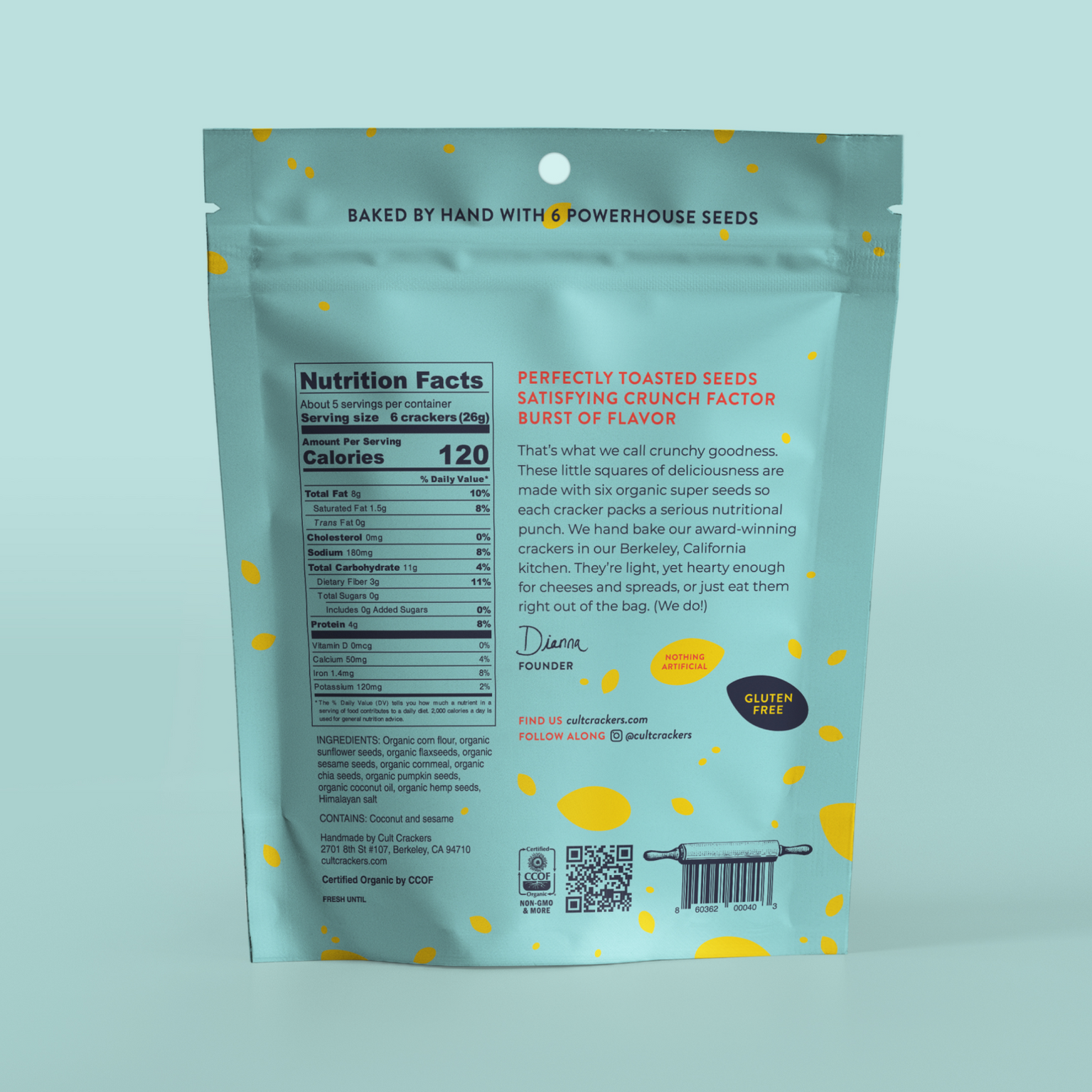 Classic Seed Crackers– Cult Crackers
